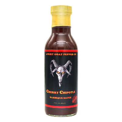 ANGRY GOAT, CHERRY CHIPOTLE BBQ Sauce – Heat on the Rocks
