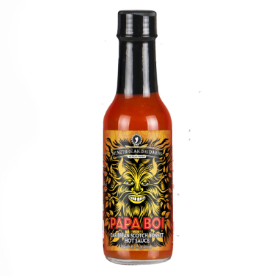 Heartbreaking Dawn's PAPA BOI Hot Sauce – Heat on the Rocks