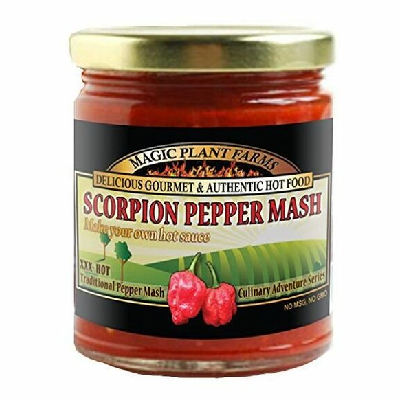 MAGIC PLANT FARMS, SCORPION PEPPER MASH PUREE – Heat on the Rocks