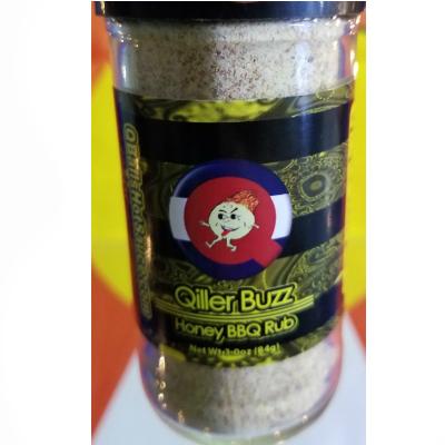 Qball's QILLER BUZZ - Gourmet Honey BBQ Rub – Heat on the Rocks